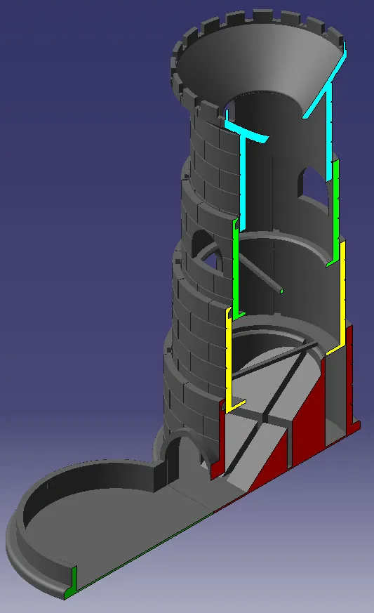 Collapsible dice tower Remixed by Poli27 - MakerWorld