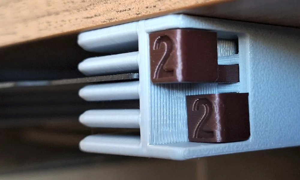 Bambu X1 A1 P1 Build Plates holder with button NG by Frantisek23 ...