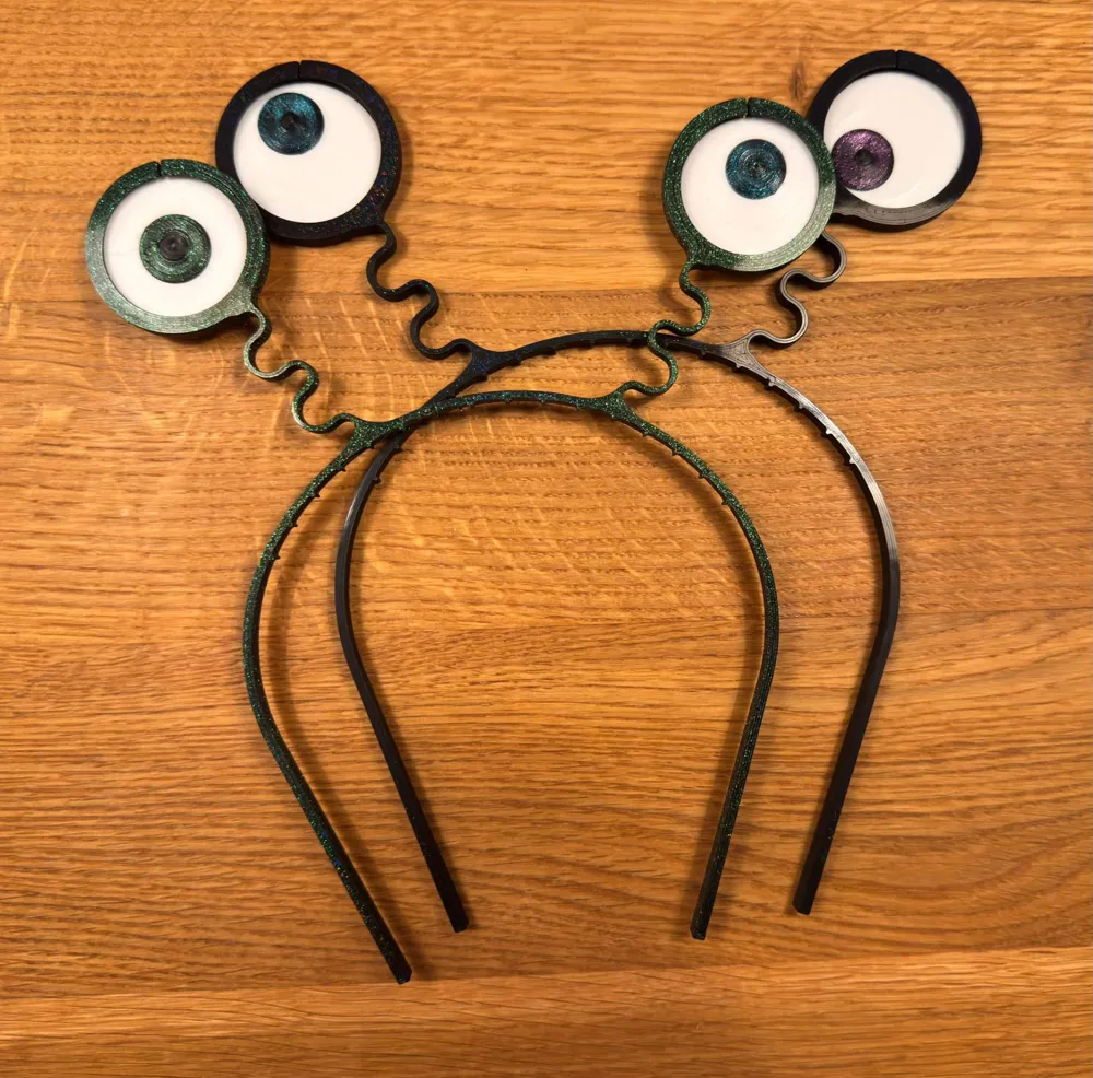 Christmas and NewYear Eye Headband by Fittelitdit - MakerWorld