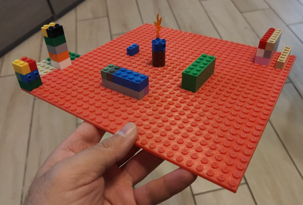 Base Lego 127x127mm - 16 dots by Deran 3D print - MakerWorld