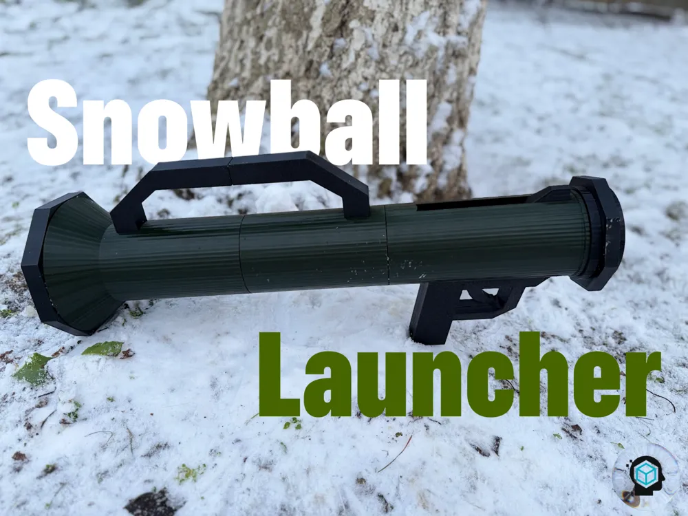 Snowball Launcher AT-4 - Free 3D Print Model - MakerWorld