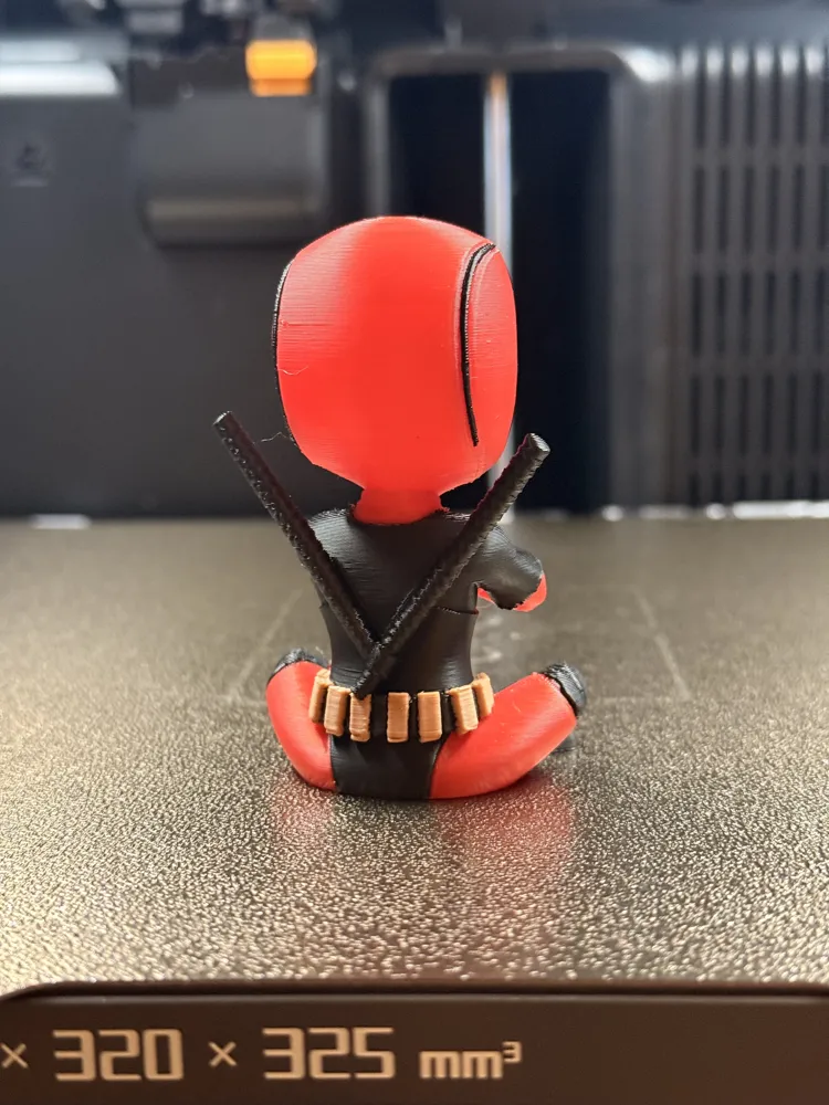 Deadpool Chibi - Modelo de impresión 3D gratuito - MakerWorld