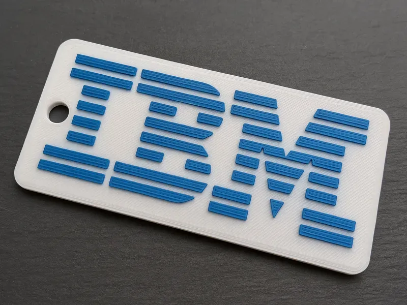 IBM Logo Keychain by alfo x2 MakerWorld: Download Free 3D Models
