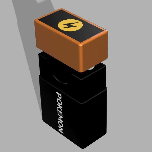 Duracell Electric Pokemon Deckbox by Palomin3D - MakerWorld