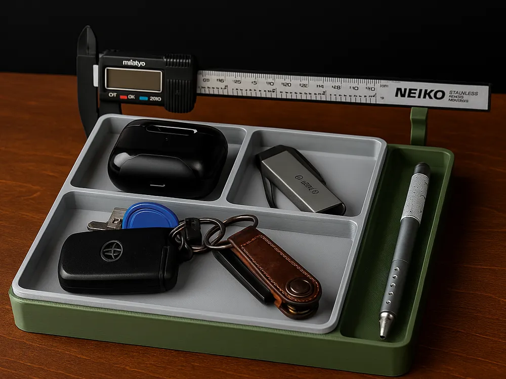 Stacked Engineer’s Desk Organizer - Free 3D Print Model - MakerWorld