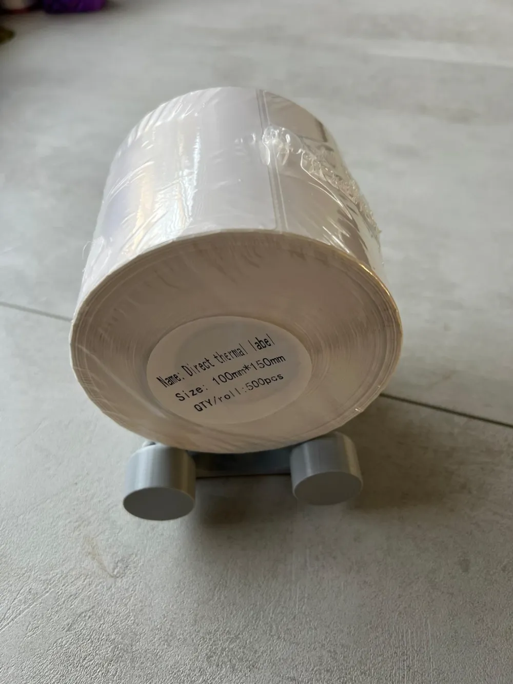 label roll holder for label printer by Topatherange MakerWorld ...