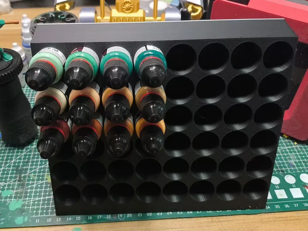 Paint Rack AV Paint by 齐码蓝 MakerWorld: Download Free 3D Models