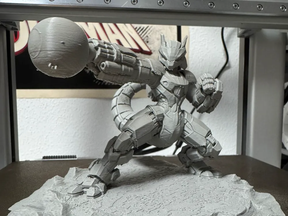 Mecha MewTwo Pokemon - Free 3D Print Model - MakerWorld