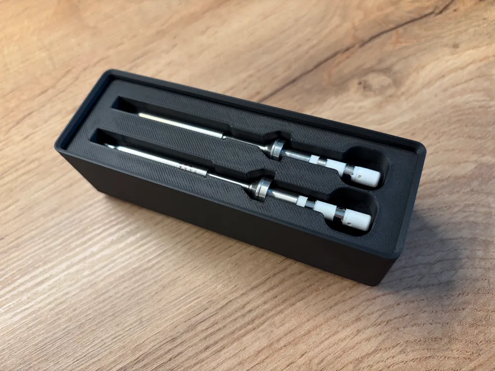 Gridfinity Soldering Tip Storage Box 1x3x5u - Free 3D Print Model ...