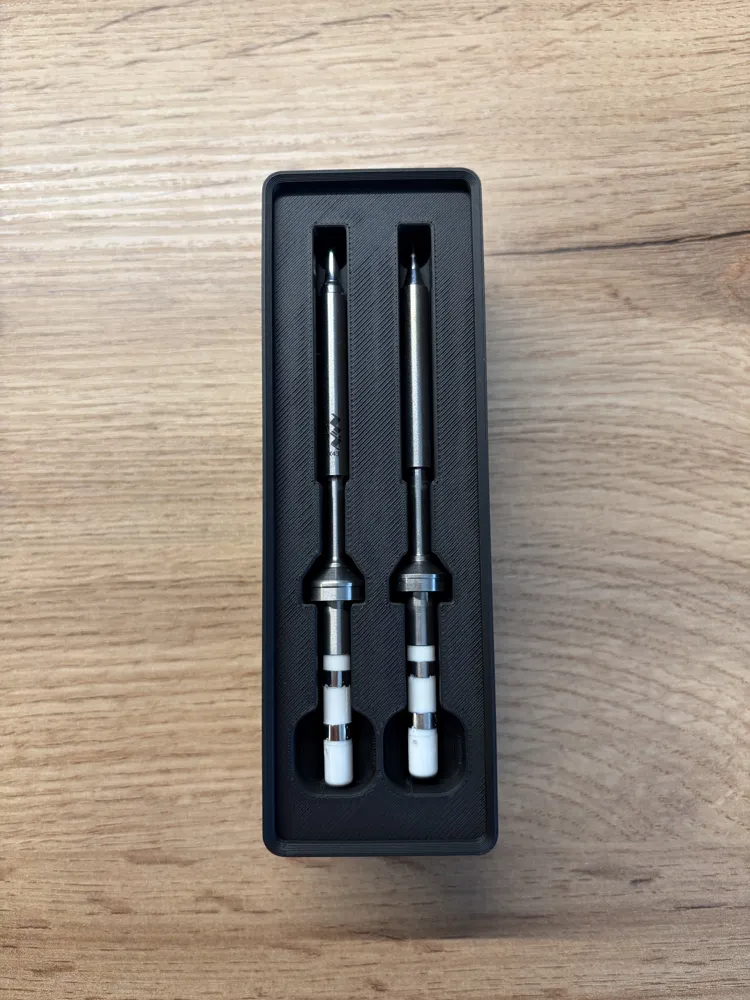 Gridfinity Soldering Tip Storage Box 1x3x5u - Free 3D Print Model ...