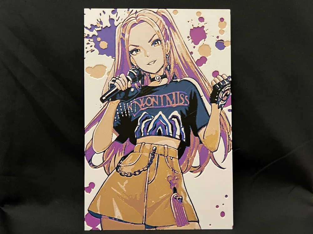 Kpop Demon Hunters - Huntr/X Members - Portraits by 3djd MakerWorld ...