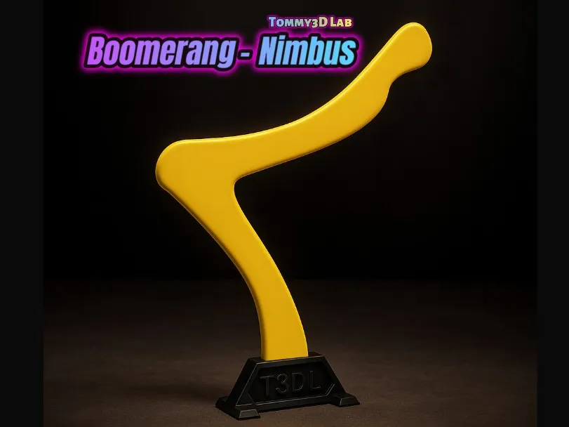 Boomerang - Nimbus by Tommy 3D Lab MakerWorld: Download Free 3D Models