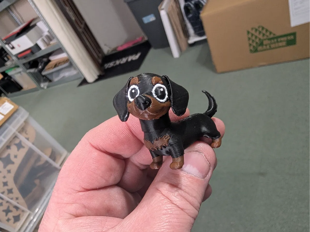 eric the ting sausage dog dachshund - Free 3D Print Model - MakerWorld