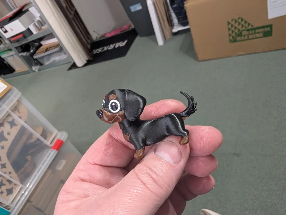 eric the ting sausage dog dachshund - Free 3D Print Model - MakerWorld
