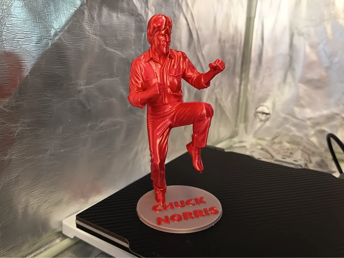 Chuck Norris Lone wolf - Free 3D Print Model - MakerWorld