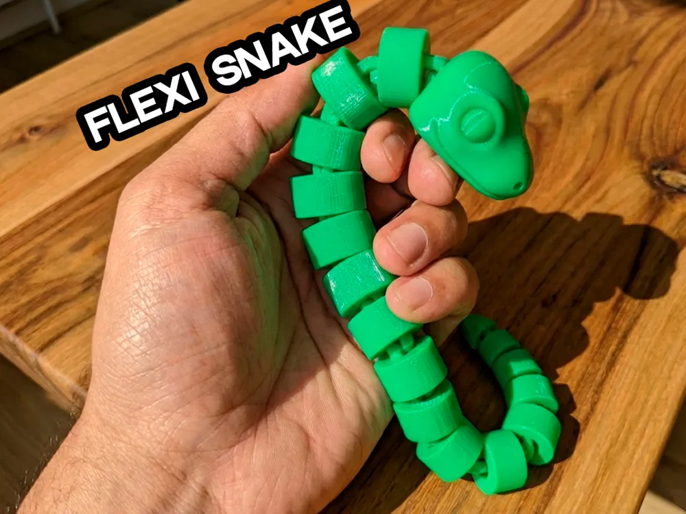 Articulated Snake - Free 3D Print Model - MakerWorld