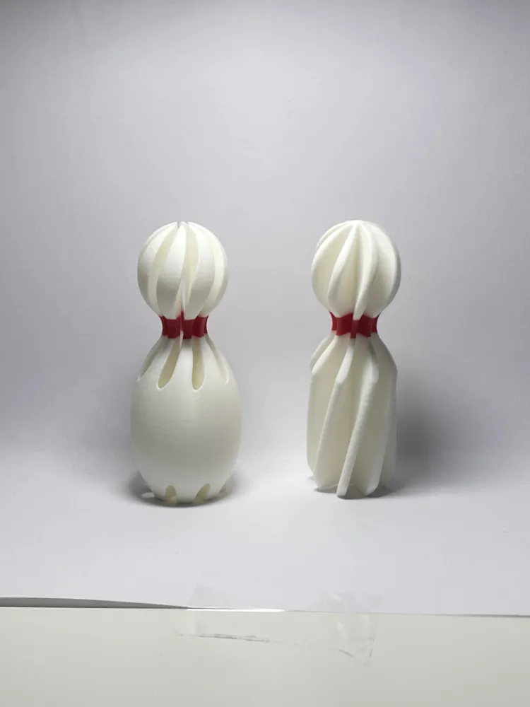 Impossible passthrough bowling pin - Free 3D Print Model - MakerWorld