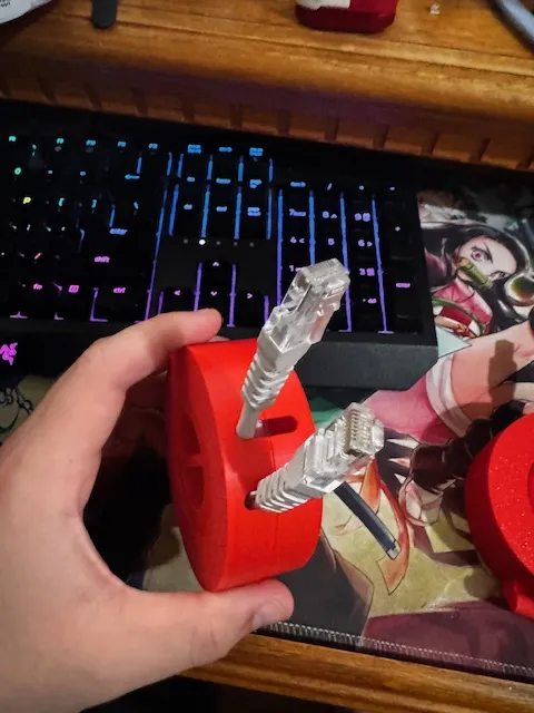 Print-In-Place SnapDock Cable Spool Storage System by printnproduce MakerWorld: Download Free 3D ...