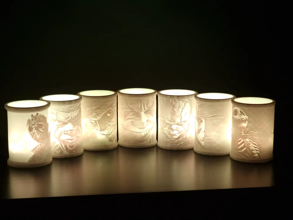 Tea light Lithophane - Joker by Madness3D - MakerWorld