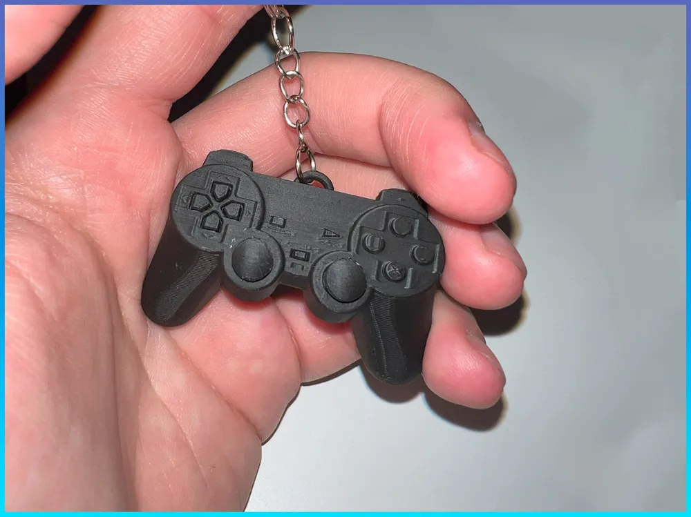 PS2 Controller Keychain by Lucas - MakerWorld
