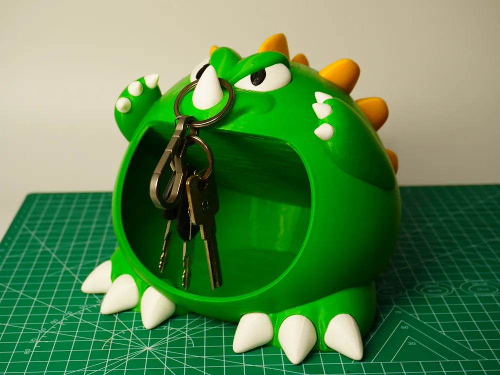Dinosaur Candy Bowl/storage container|恐龙玄关收纳盒 by CubicMakers|立方造物 ...