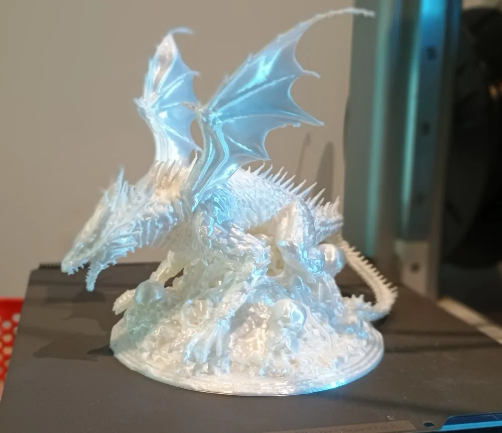 Death Dragon II – Crimson Fury - Free 3D Print Model - MakerWorld