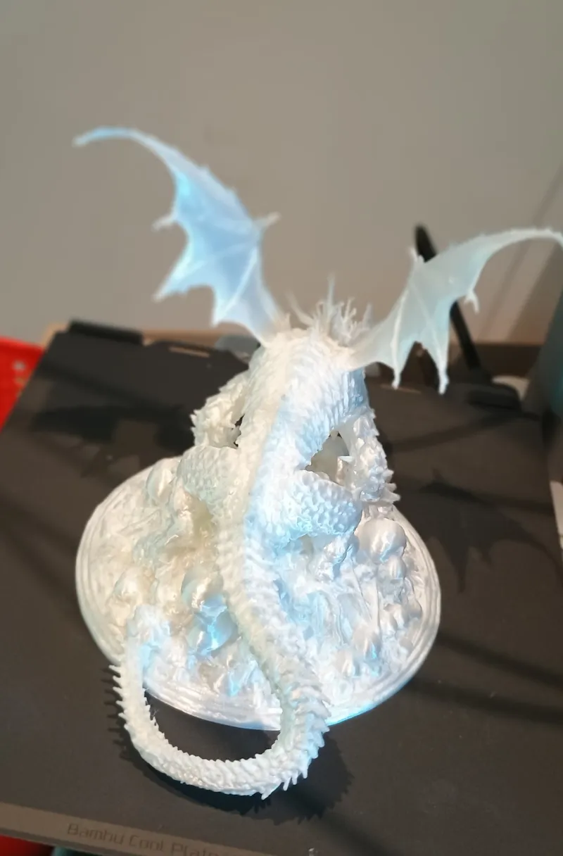 Death Dragon – Bone Throne - Free 3D Print Model - MakerWorld