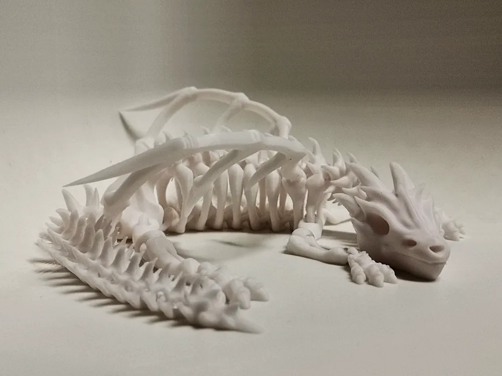可活动关节的骨骼龙 来自 BT3D printing MakerWorld：免费下载 3D 模型