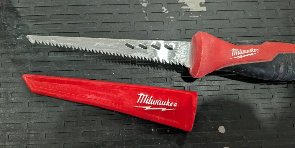 Milwaukee 6 Rasping Drywall Jab Saw Sheath Cover by kai MakerWorld ...