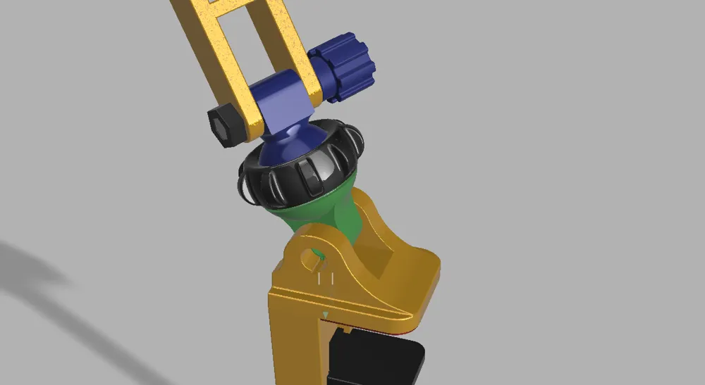articulated ball joint phone holder - Free 3D Print Model - MakerWorld