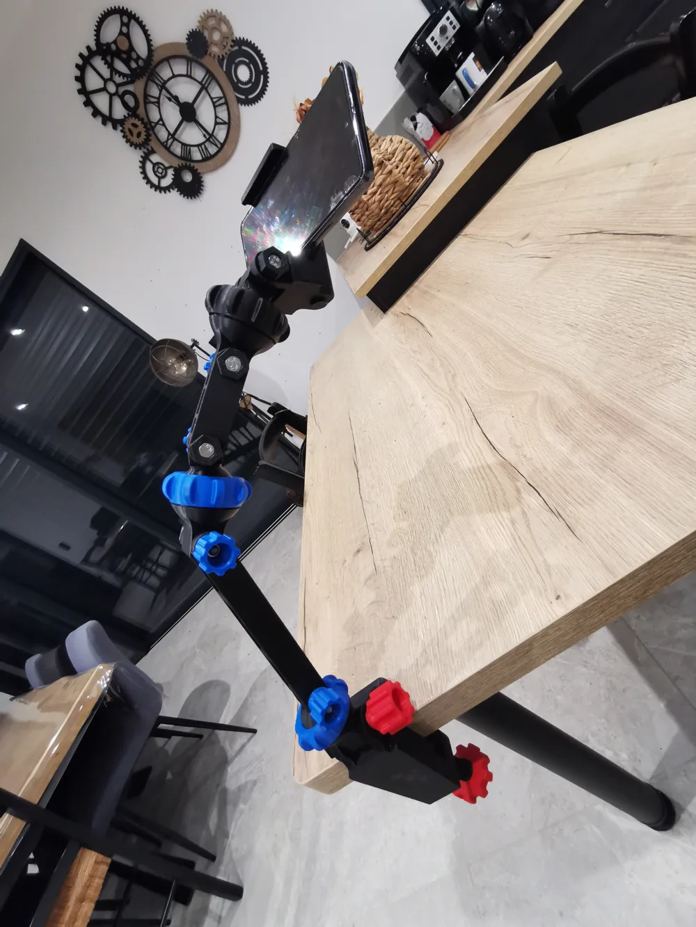 articulated ball joint phone holder - Free 3D Print Model - MakerWorld