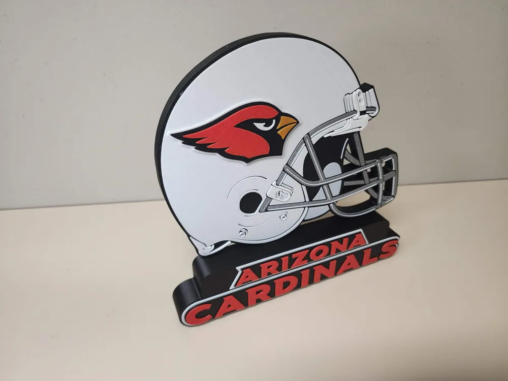 Arizona Cardinals Wall or Desk Display by briankstan - MakerWorld