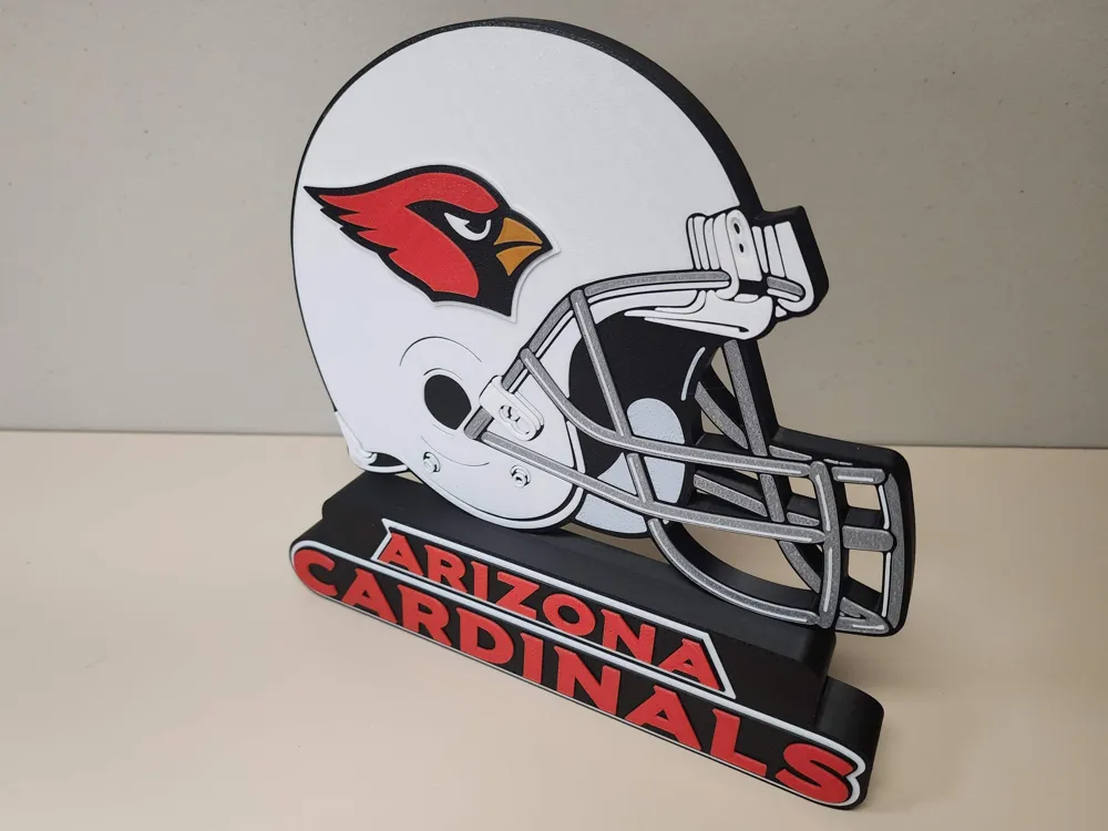 Arizona Cardinals Wall or Desk Display by briankstan - MakerWorld
