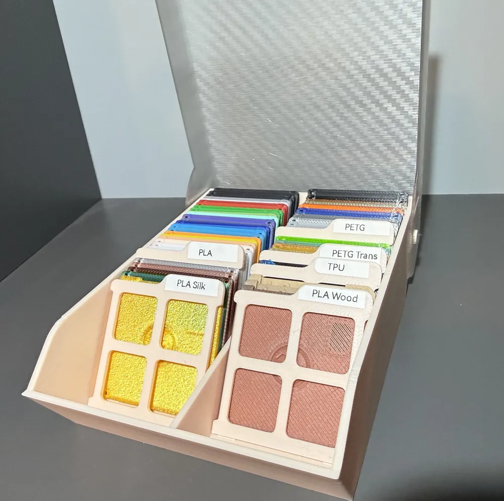 Retro Container for 60 floppy swatches / samples - Free 3D Print Model ...