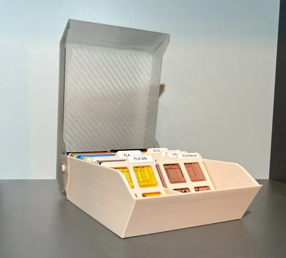 Retro Container for 60 floppy swatches / samples - Free 3D Print Model ...