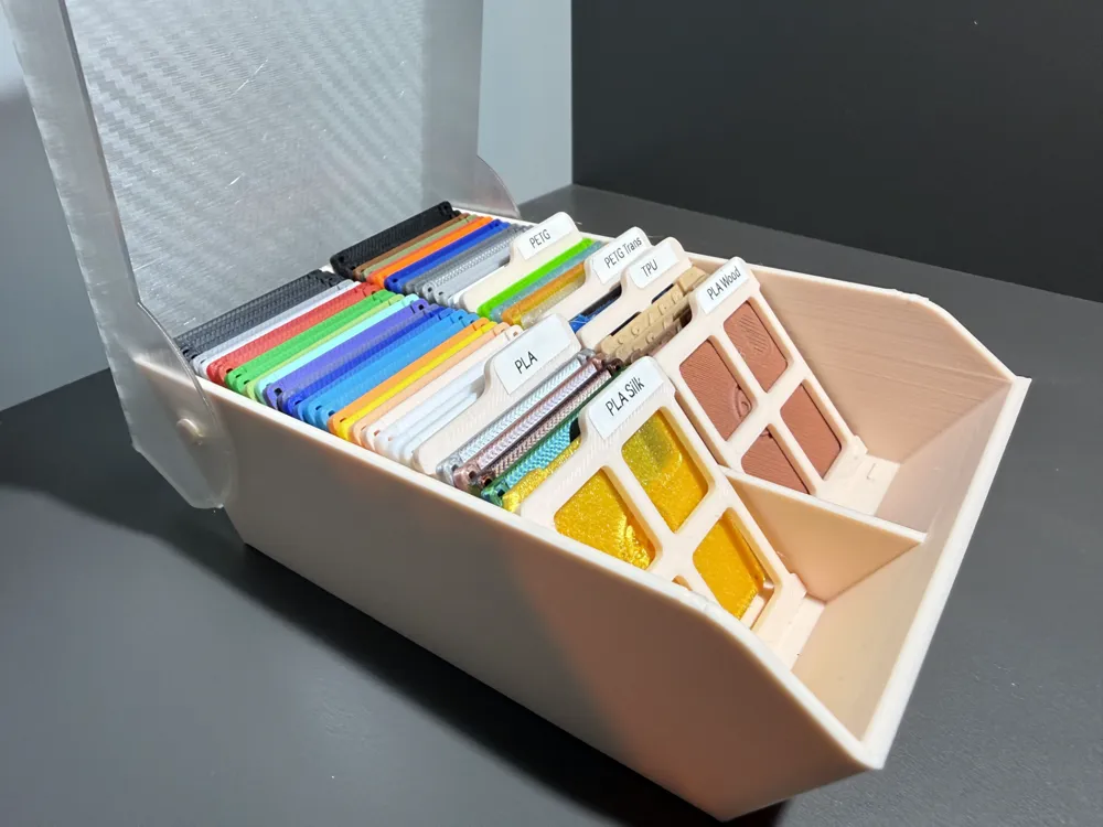 Retro Container for 60 floppy swatches / samples - Free 3D Print Model ...