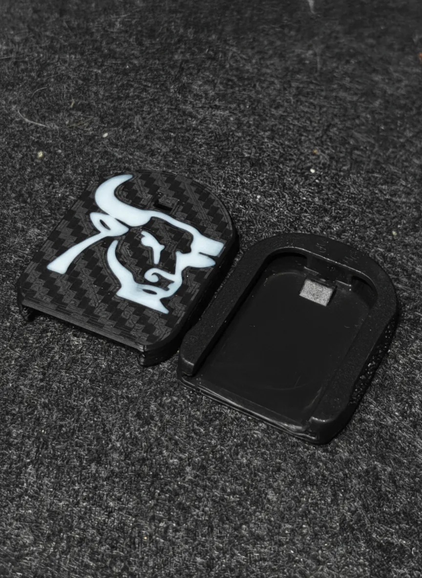 Springfield Echelon Custom Mag Base Plate - Free 3D Print Model ...