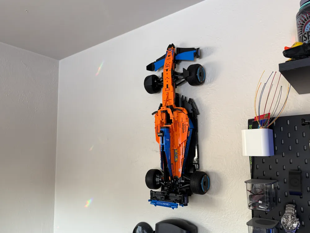 McLaren Technic F1 Wall Mount - Free 3D Print Model - MakerWorld
