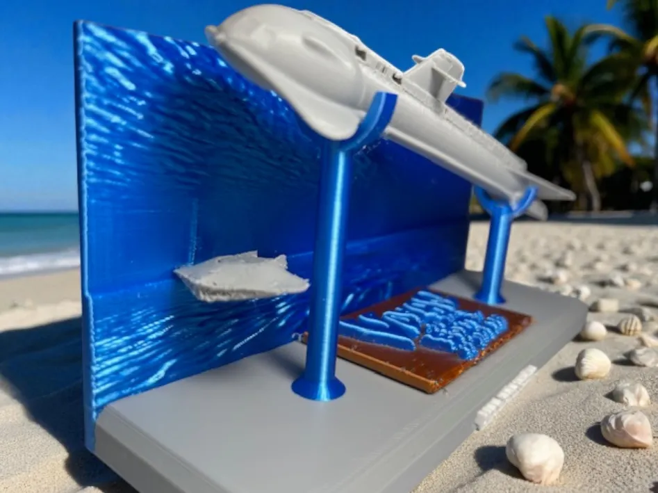 U.S.S Seaview & Flying Sub by JoeMarq MakerWorld: Download Free 3D Models