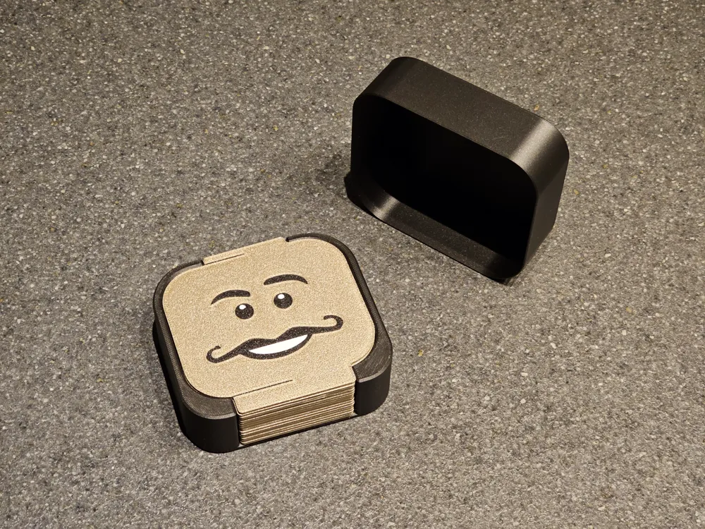 Brick head coasters by EPIQ3D - MakerWorld