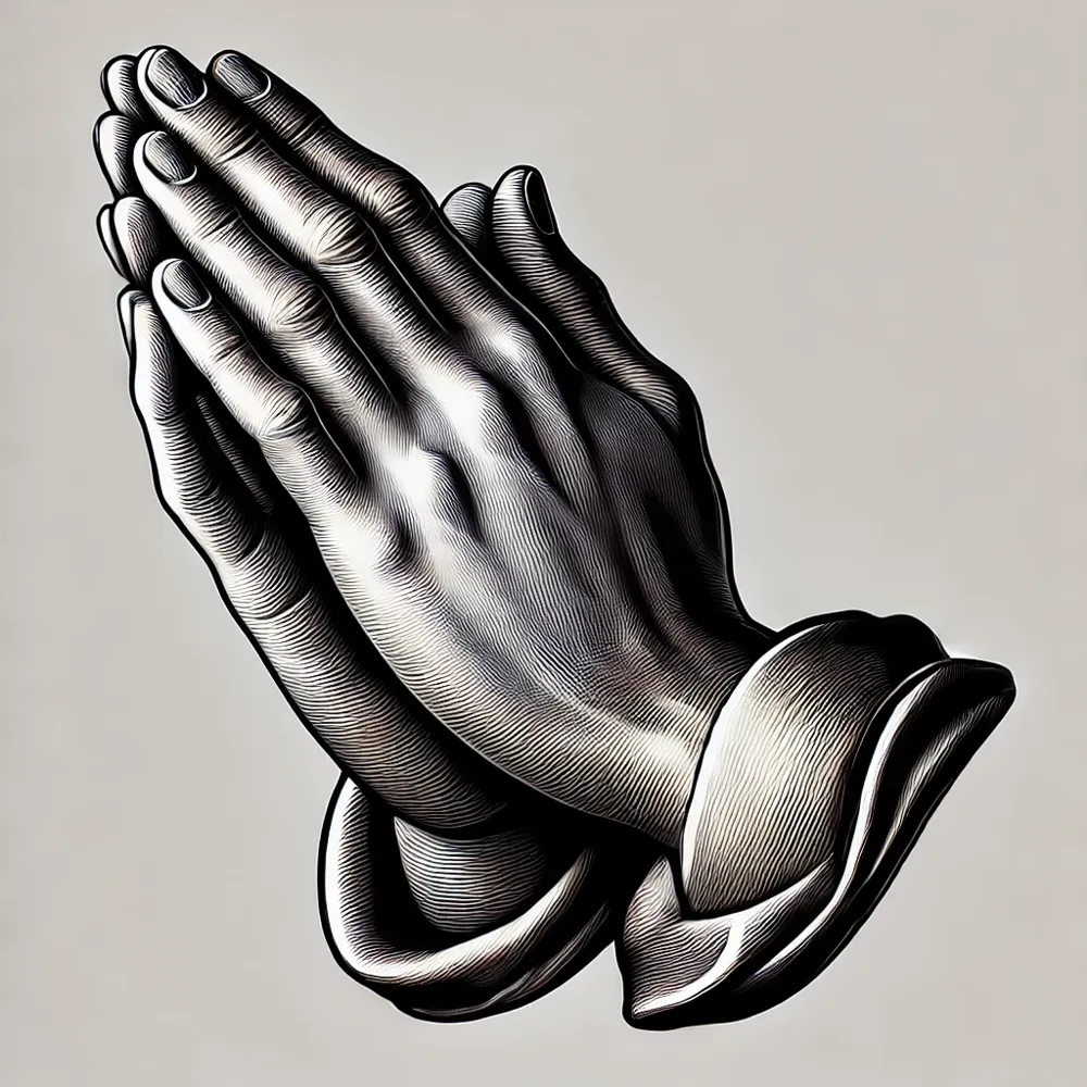 Praying Hands - Free 3D Print Model - MakerWorld
