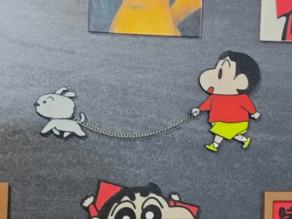Crayon Shinchan Refrigerator Magnet by 艾维叔叔哟 - MakerWorld