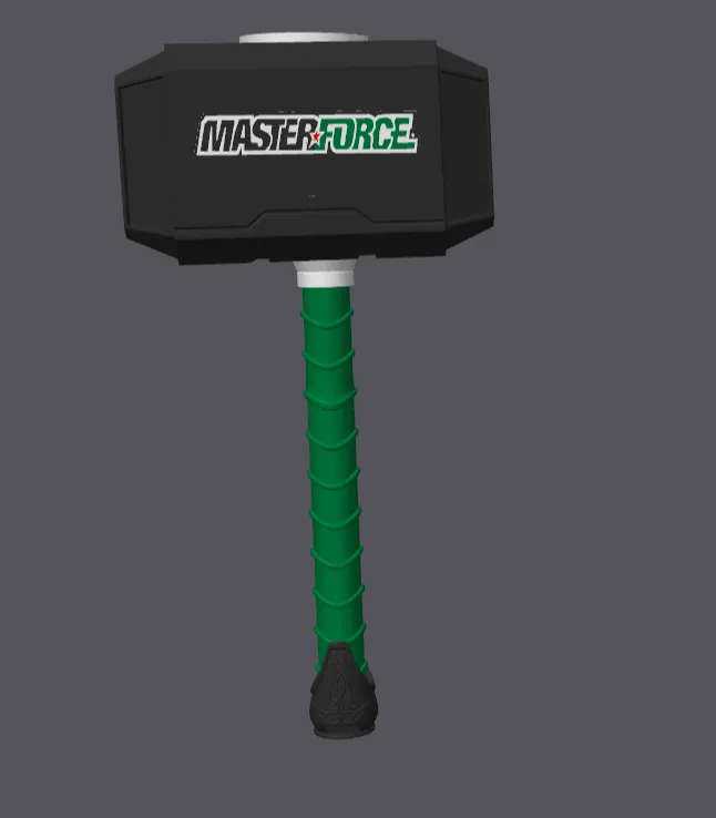 Masterforce Thor Hammer by dphillips1127 - MakerWorld