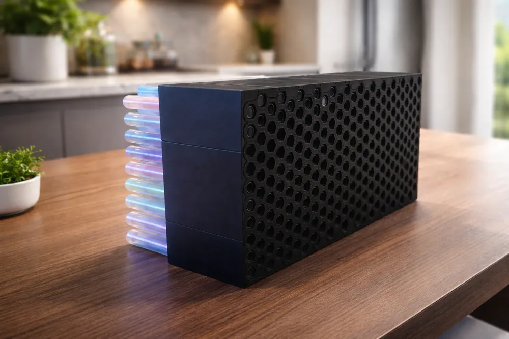 Modular honeycomb paint pen organizer - Free 3D Print Model - MakerWorld