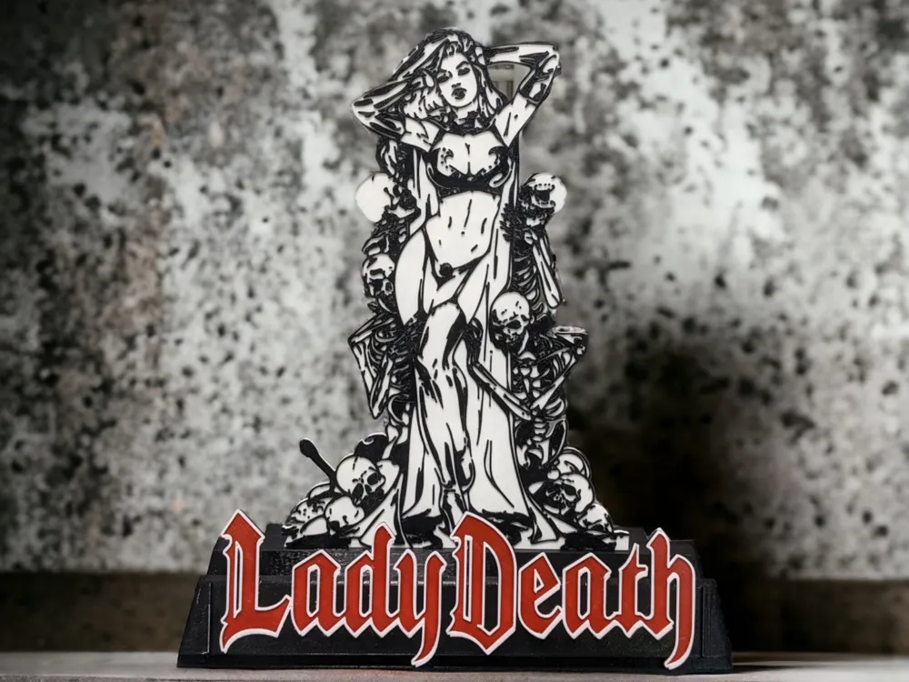 Lady Death Comic Book Stand - Graded and Raw Books by standitupstore ...