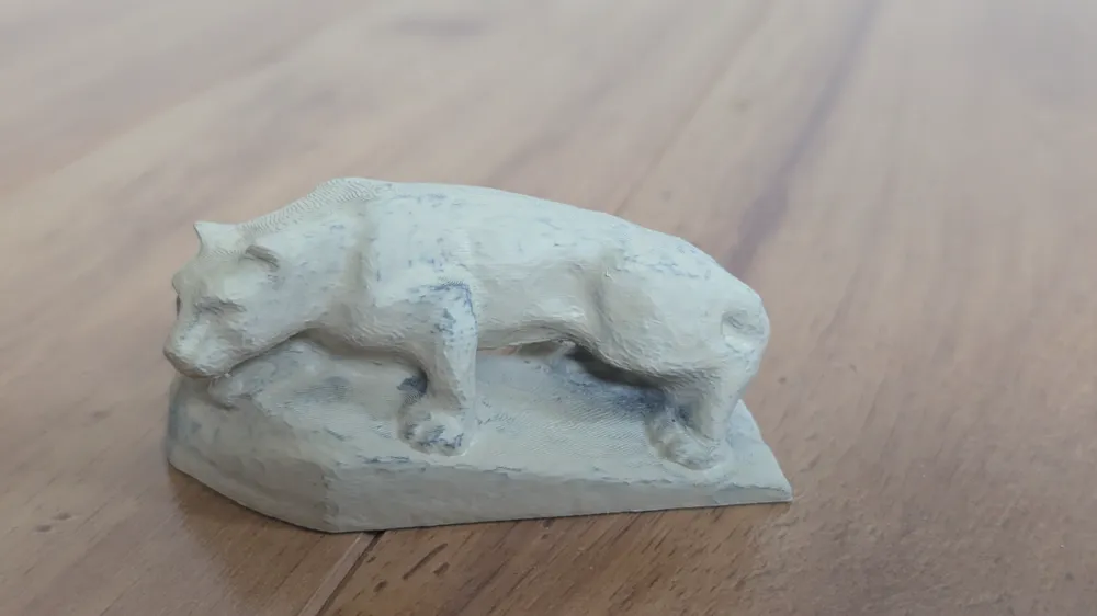 Penn State- Nittany Lion Statue - Free 3D Print Model - MakerWorld