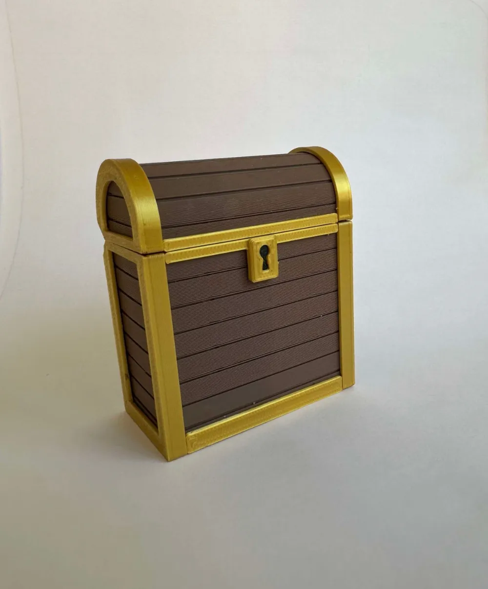 Wooden chest airpod (2nd Gen) - Free 3D Print Model - MakerWorld