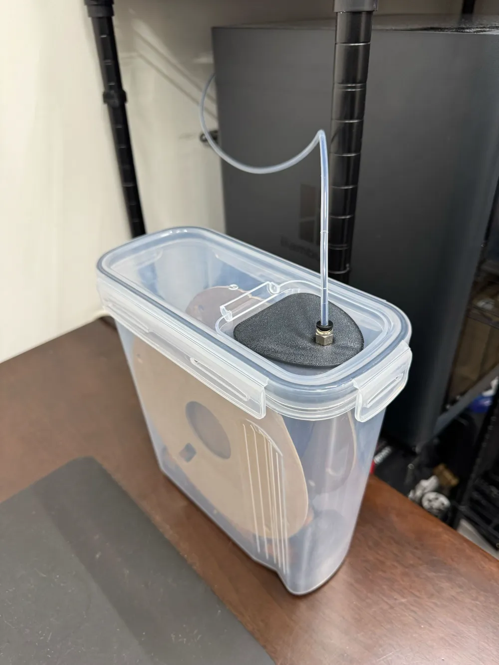 Filament Roller Dry Box Stand - Free 3D Print Model - MakerWorld