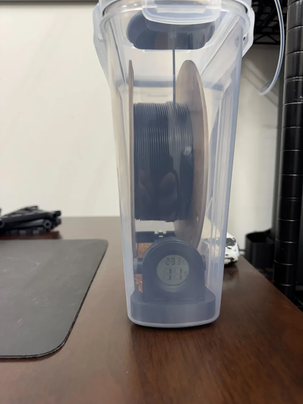 Filament Roller Dry Box Stand - Free 3D Print Model - MakerWorld