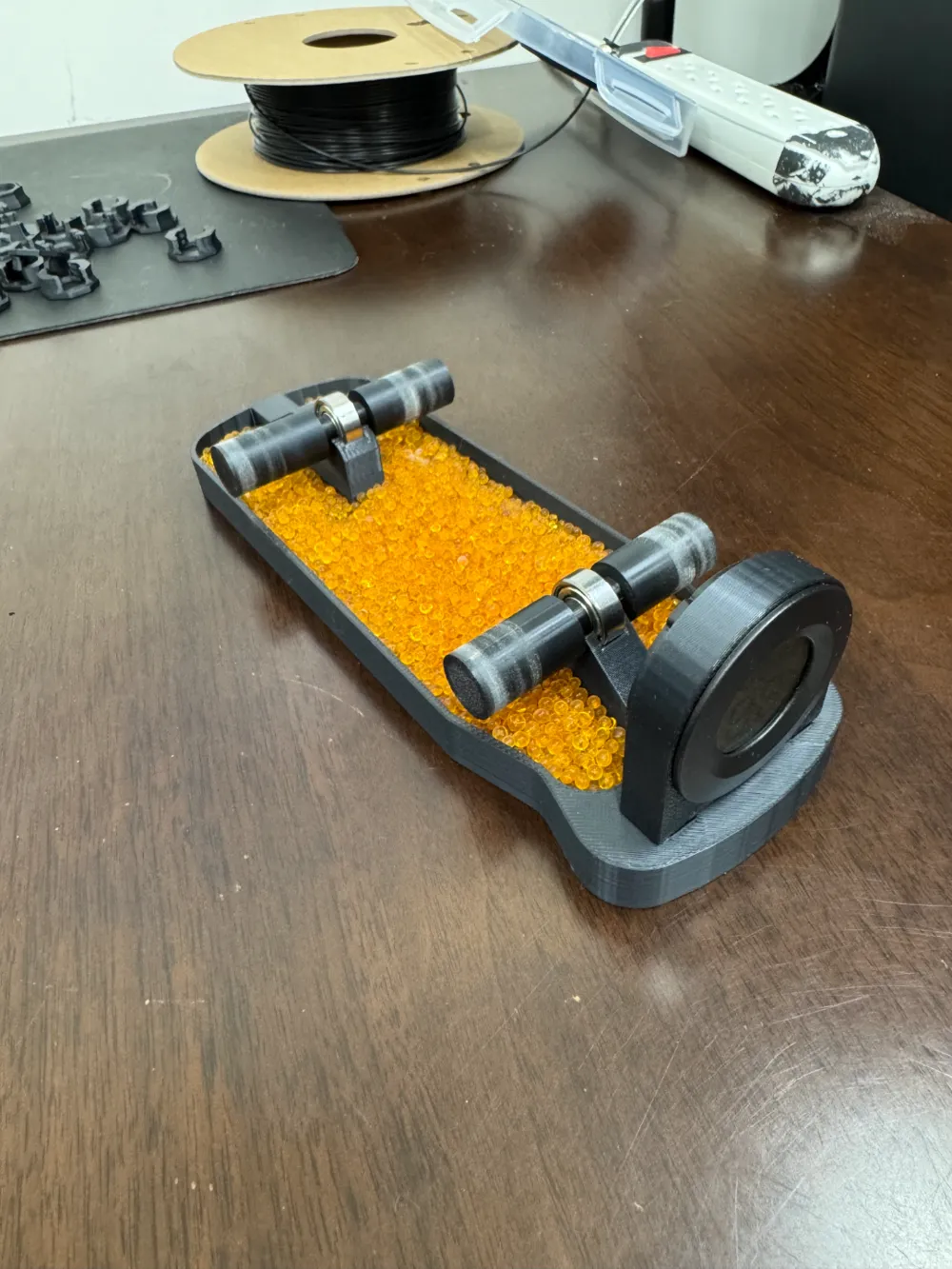 Filament Roller Dry Box Stand - Free 3D Print Model - MakerWorld